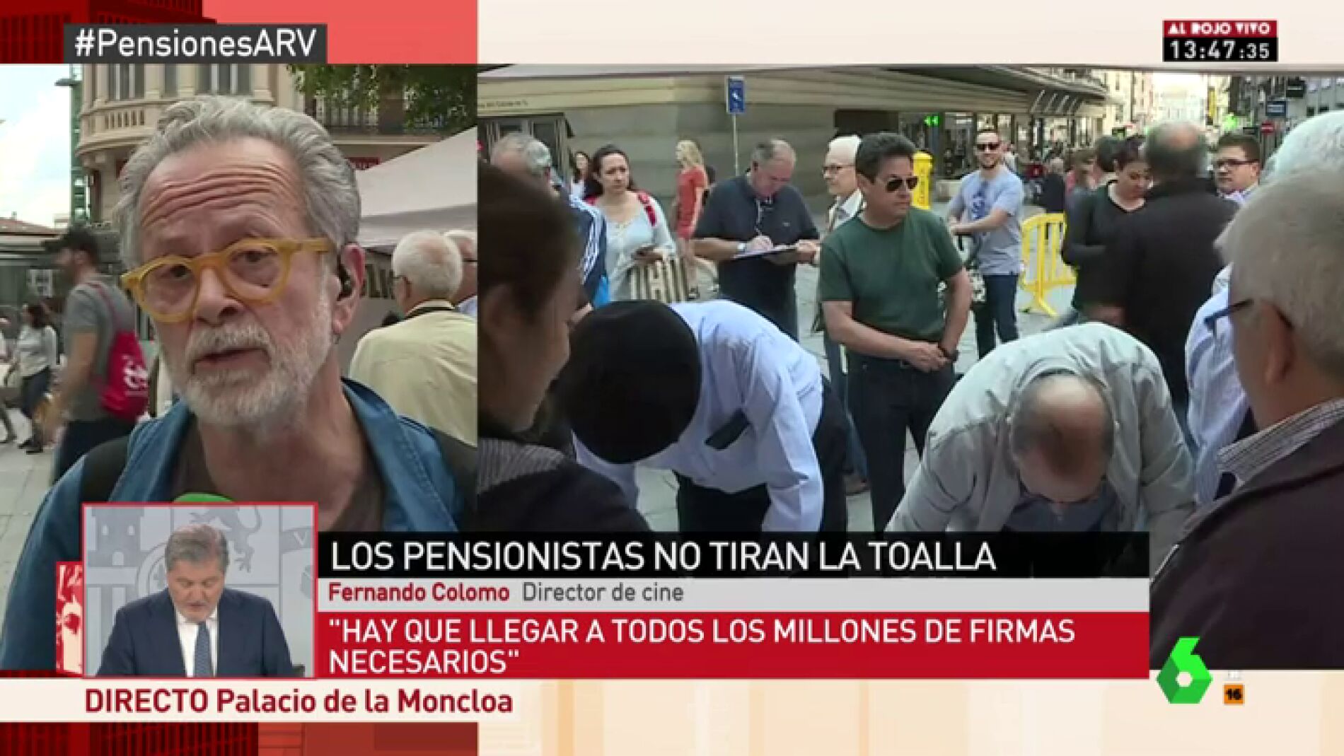 Fernando Colomo: "Queremos blindar las pensiones en la Constitución ...