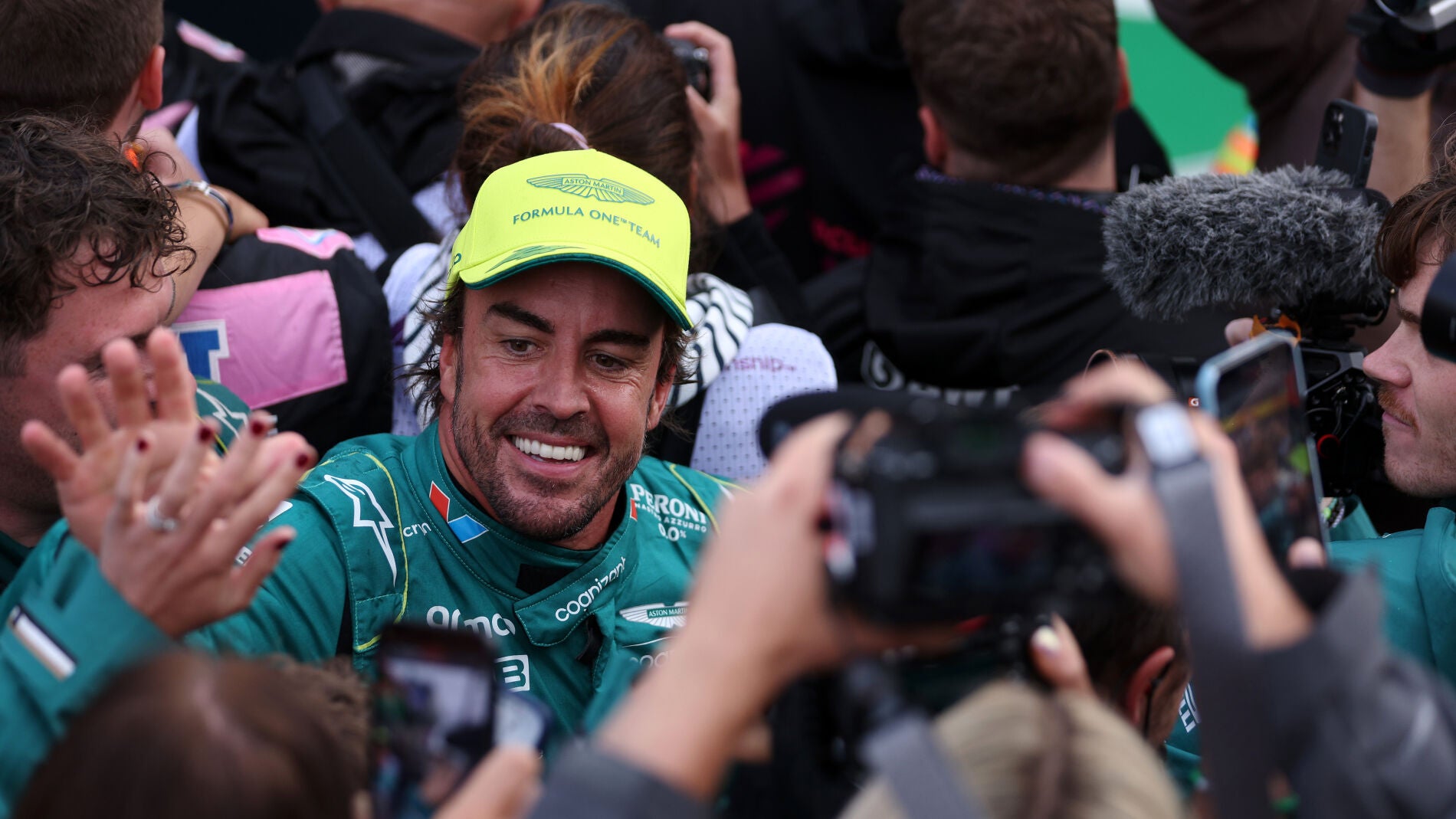 Fernando Alonso es el nuevo "sensor" de Aston Martin en la Fórmula 1