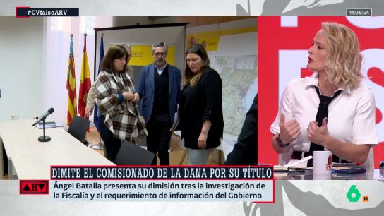 Zaida Cantera, sobre la dimisión del comisionado de la DANA: "En este ...