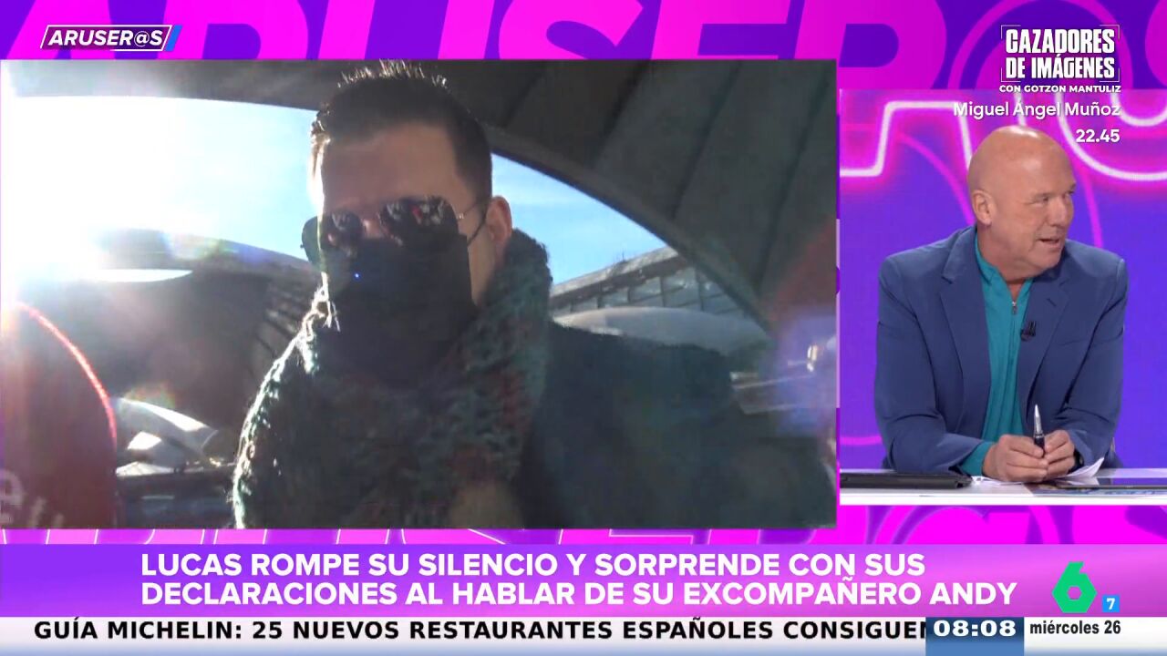 Alfonso Arús responde a las palabras de Lucas sobre Andy: "No me lo ...