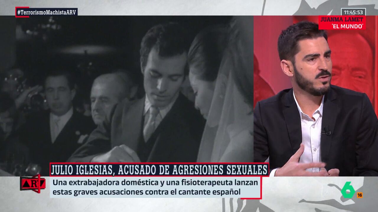 Juanma Lamet, sobre las acusaciones a Julio Iglesias: "Solo sí es sí ...