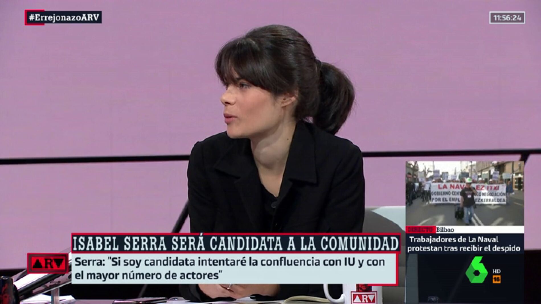 Isabel Serra: "Yo era la primera que hubiese querido una candidatura ...