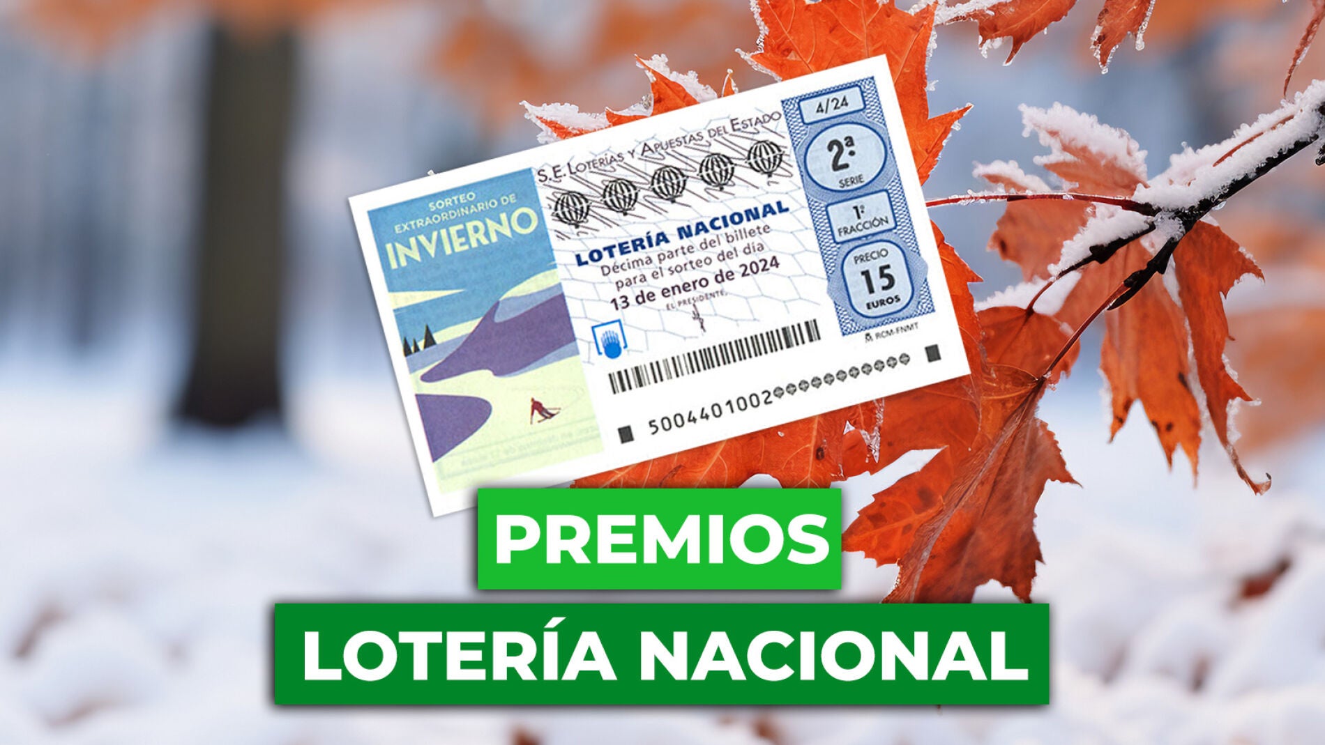 Todos los premios del Sorteo Extraordinario de la Lotería Nacional de ...