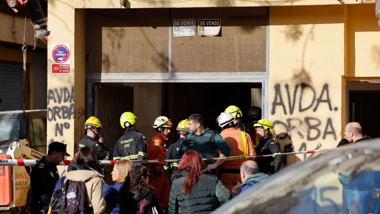 Un muerto y un herido en un derrumbe en un garaje en Benetússer, zona ...