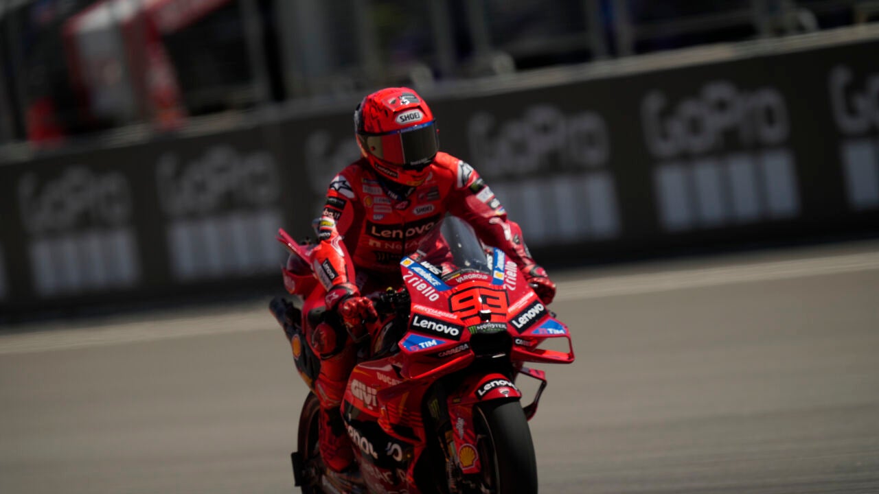 Monólogo Márquez en el GP de Aragón y Bagnaia resucita