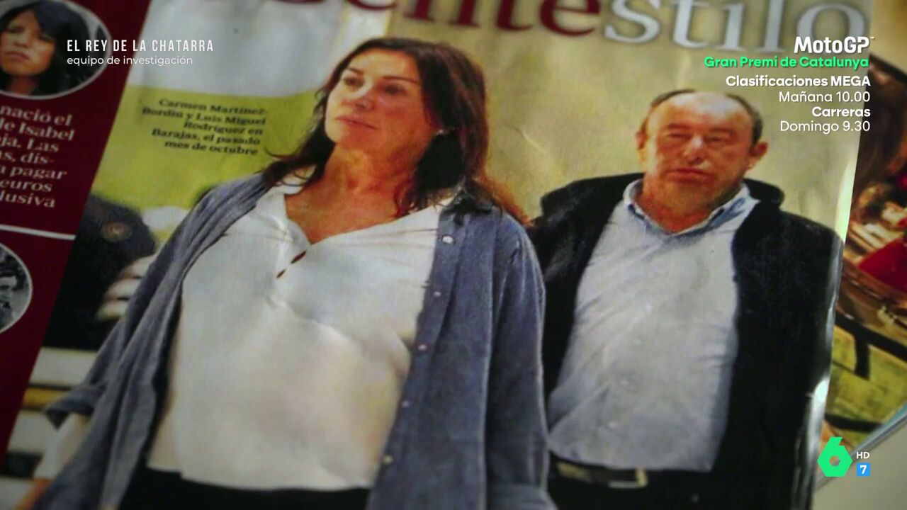 Luis Miguel Rodríguez, de la reacción de Carmen Martínez Bordiú cuando ...