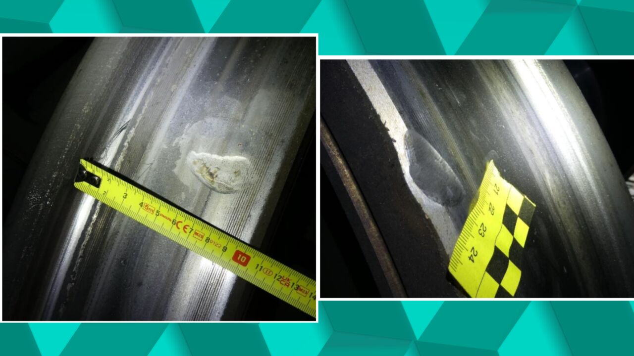 La investigación apunta a una "fractura del carril" anterior al paso ...