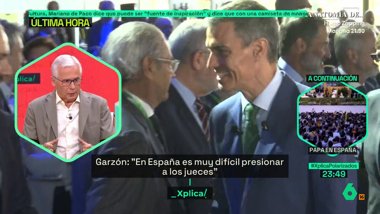 Baltasar Garzón no ve motivos para una cuestión de confianza de Pedro ...